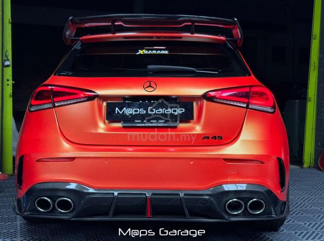 Mercedes W177 A45S A35 A250 Carbon Diffuser - Car Accessories & Parts ...