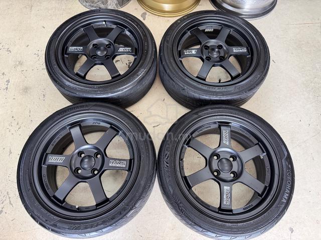 Rim te37 thailand 16 inch vios wira myvi alza - Car Accessories & Parts ...
