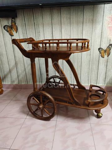 Troli kayu - Furniture & Decoration for sale in Melaka Tengah, Melaka