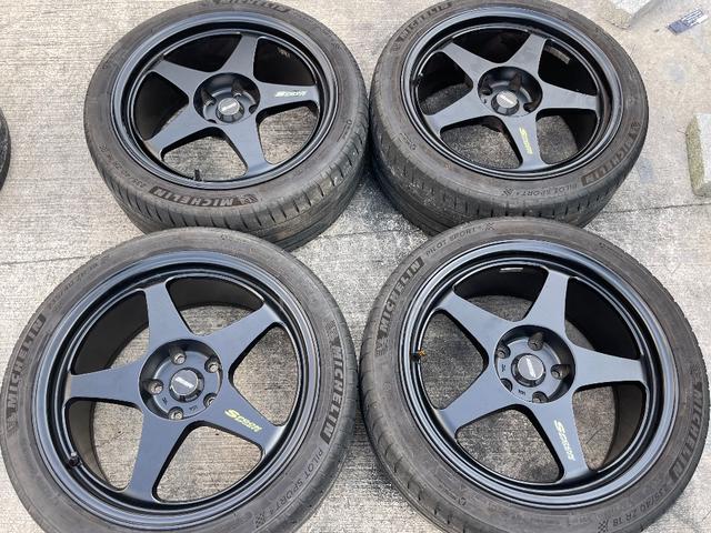 Sport rim second 18 Spoon siap tayar civic lancer - Car Accessories ...