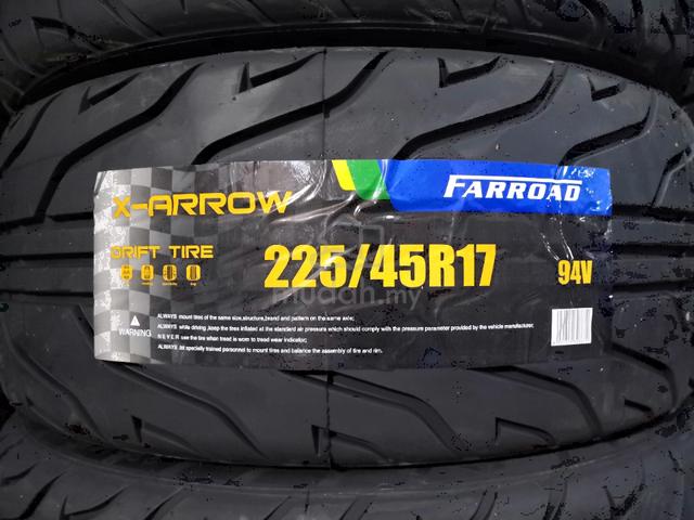 225/45/17 Farroad X-Arrow Semi Slick Tyre Tayar - Car Accessories & Parts for sale in Klang ...