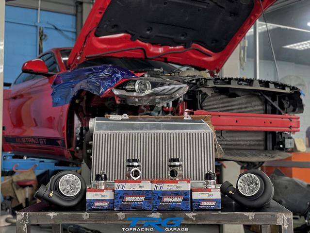 FORD MUSTANG GT UPGRADE HELLION TWIN TURBO KiT - Car Accessories ...