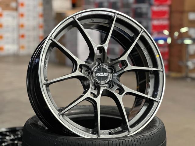 NEW 18 ULF Rays G025 Rim Altis CT200H Wish XV - Car Accessories & Parts ...