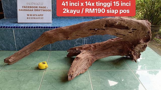 kayu hiasan aquarium 6 kaki & fiberglass tank - Pets for sale in ...