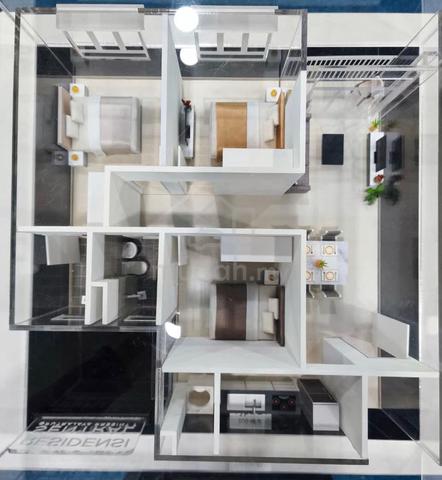 New Apartment for Sale, 3 Bedroom, 800 sq.ft, Rumawip Putrajaya Presint ...