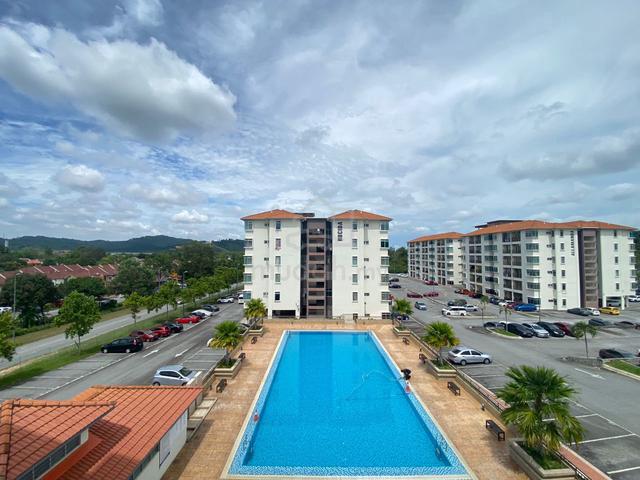 Apartment for Rent, 3 Bedroom, 863 sq.ft, Residensi Warnasari 2, Puncak ...