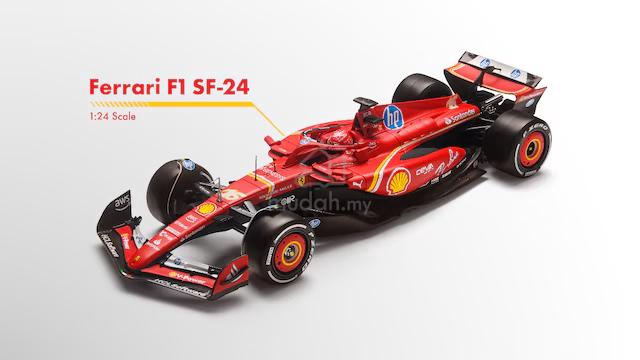Shell Exclusive Ferrari F1 SF-24 Diecast Model Car - Hobby ...