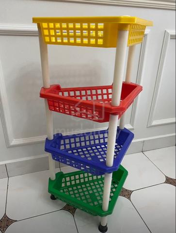 rak 4 tingkat - Furniture & Decoration for sale in Cheras, Kuala Lumpur