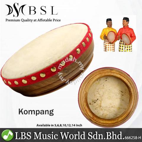 BSL Malay Kompang Traditional Hand Drum 6" - Music Instruments for sale ...