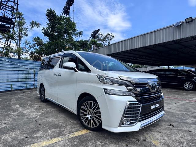 2016 Toyota VELLFIRE 2.5 ZG JBL 18 Speaker - Cars for sale in Johor Bahru, Johor