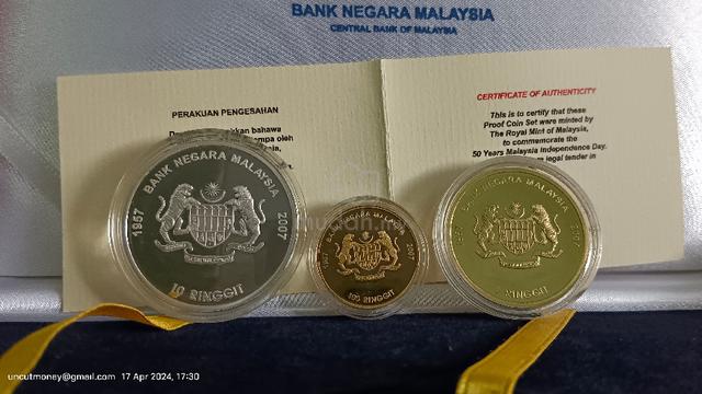 Malaysia 50th of Merdeka Set of 3 - Hobby & Collectibles for sale in ...