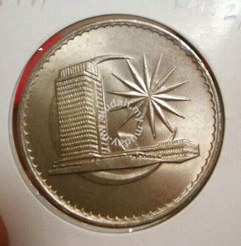 Duit syiling RM5 & RM1 Parliament tahun 1971 - Hobby & Collectibles for ...