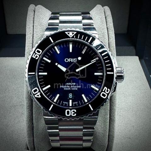 Preowned ORIS AQUIS 300M “Blue Dial” - Watches & Fashion Accessories ...