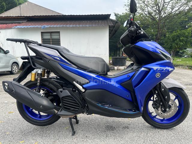 Yamaha nvx v2 abs 2022 blue gp - Motorcycles for sale in Klang, Selangor