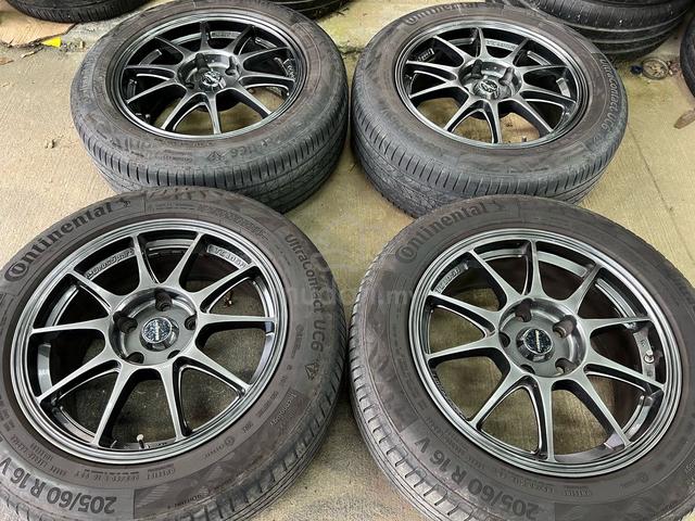 Sport rim second 16 TC105N siap tayar civic mazda - Car Accessories ...