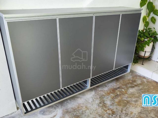 Solid Quality Full aluminium Shoe Rack cabinet L66 - Furniture ...