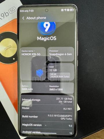 Honor X9B 5G 12+256GB Sunrise Orange with Freebies - Mobile Phones ...