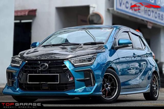 Perodua Axia Agya Bodykit W paint Body kit Spoiler - Car Accessories ...