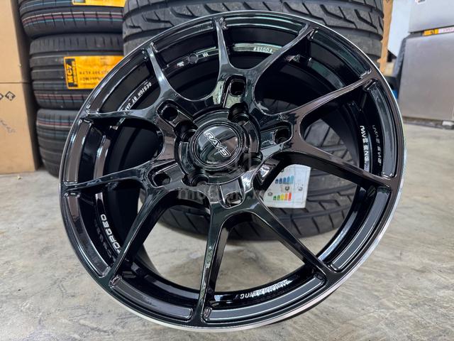 Sport rim baru 15 Rays G025 flow form axia bezza g - Car Accessories ...