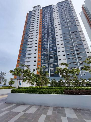 Service Residence for Rent, 2 Bedroom, 646 sq.ft, Alanis @ Warisan ...