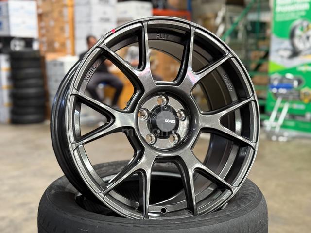 NEW 17 Konig Ampliform Rim GT86 BRZ Altis Polo - Car Accessories ...