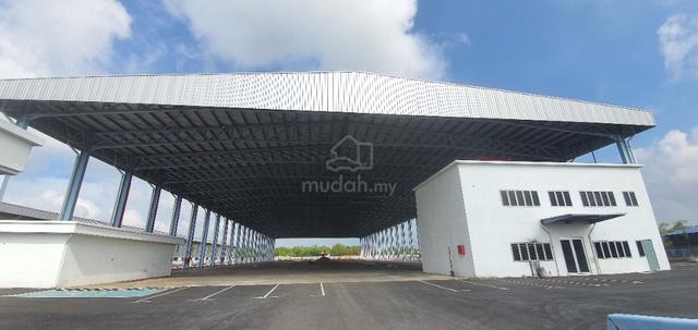 Open Shaded Factory at Telok Panglima Garang - Commercial Property for ...