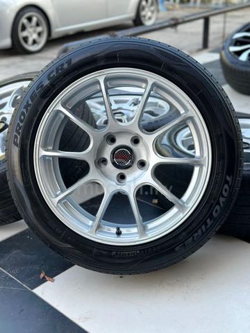 ZE40 17 inch sportrim Civic xpander exora estima - Car Accessories ...