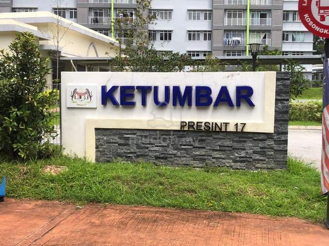 Apartment for Rent, 3 Bedroom, 1000 sq.ft, PPAM Ketumbar Presint 17 ...