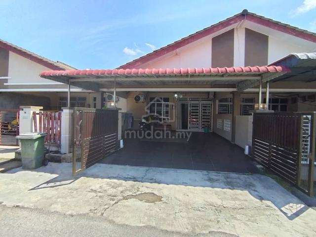 1-storey Terraced House for Sale, 4 Bedroom, 1540 sq.ft, Bukit Rambai ...