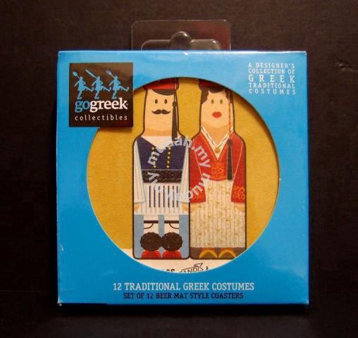 Greek Designer Coaster Collection Set of 12 (NEW) - Hobby ...