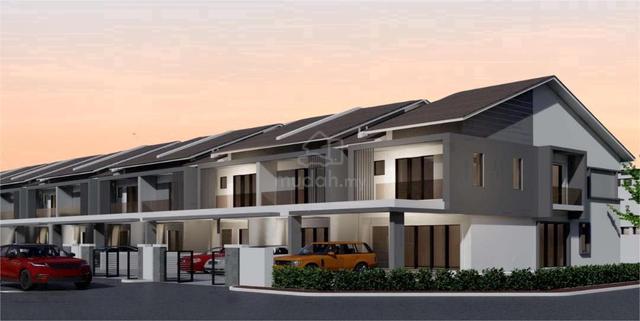 New 2-storey Terraced House for Sale, 4 Bedroom, 1797 sq.ft, Bagan ...