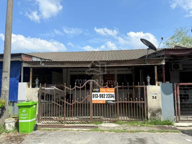 1-storey Terraced House for Sale, 3 Bedroom, 990 sq.ft, Kuantan, Pahang ...