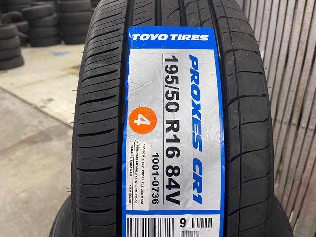 Tayar baru 195 50 16 Toyo proxes cr1 2024 tyres - Car Accessories & Parts for sale in Klang ...