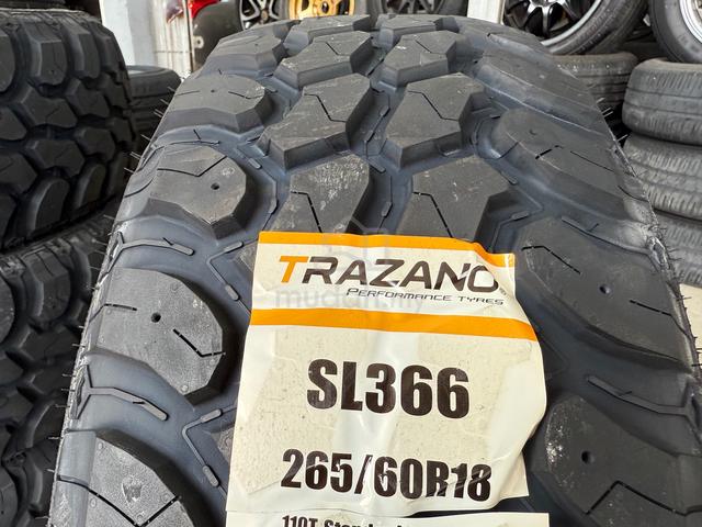 Tayar baru 265 60 18 Trazano SL366 MT 2025 4x4 new - Car Accessories ...