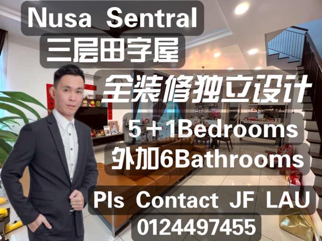Nusa Sentral 3 Storey Cluster House, Taman Nusa Sentral - House for ...