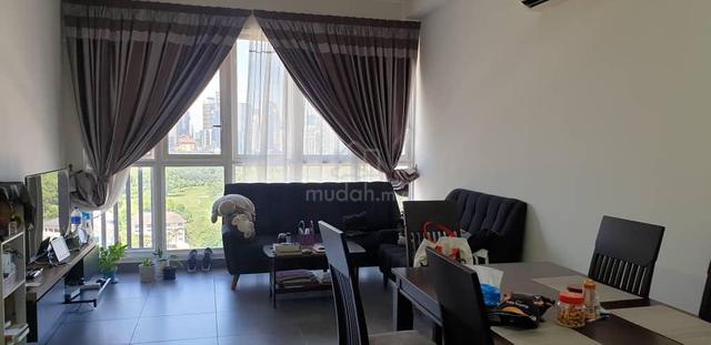 Service Residence for Rent, 3 Bedroom, 1250 sq.ft, Sentrio Suites ...
