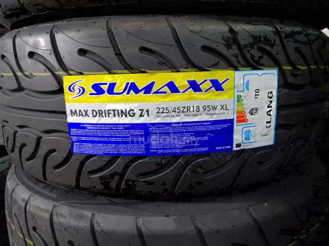 225/45/18 Sumaxx Drifting Z1 Semi Slick Tyre Tayar - Car Accessories & Parts for sale in Klang ...