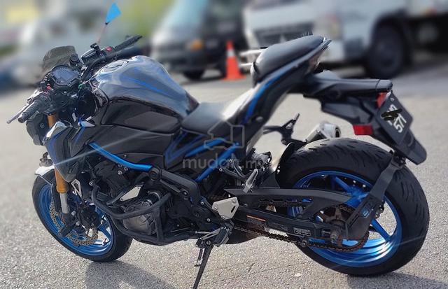 Kawasaki Z900 ABS Blue Raven SE airbrushed z9 - Motorcycles for sale in ...