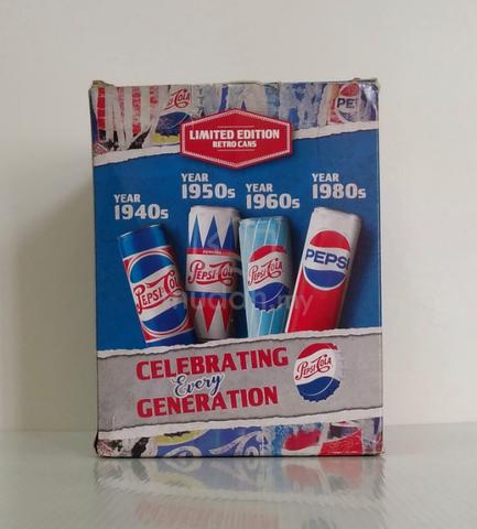 Pepsi Cola MY Limited Edition Retro Cans Box Set - Hobby & Collectibles ...
