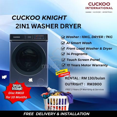 Mesin Basuh Washer Dryer Cuckoo RJF92 - Home Appliances & Kitchen for ...