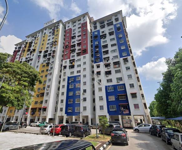 Flat for Sale, 3 Bedroom, 650 sq.ft, PPR Pantai Ria, Pantai, Kuala ...