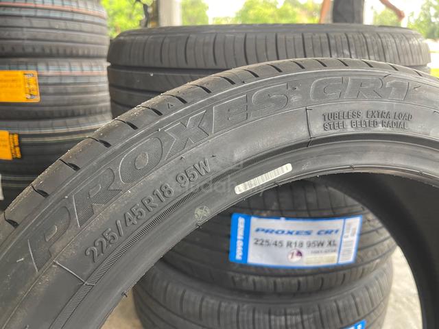 Tayar baru 235 45 18 Toyo proxes cr1 new tyre 2025 - Car Accessories & Parts for sale in Klang ...