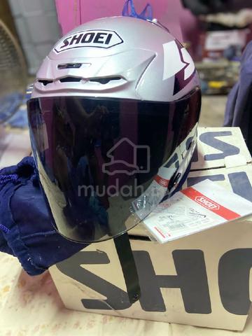 Helmet SHOEI jf2 Factory silver - Motorcycle Accessories & Parts for ...
