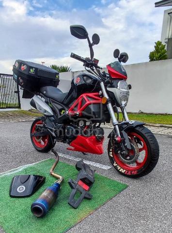 Mini Ducati KTNS Rhino 125 Low Mileage Freepart - Motorcycles for sale ...