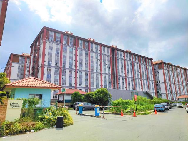 Apartment for Sale, 3 Bedroom, 850 sq.ft, Putatan Platinum Apartment ...