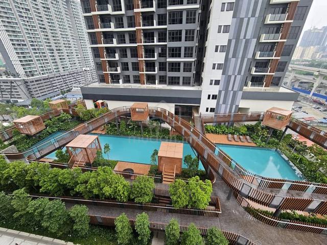 Service Residence for Rent, 2 Bedroom, 800 sq.ft, Trion 2 @ KL, Chan Sow Lin, Kuala Lumpur ...