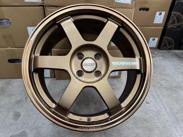 New 17x8jj volk rays te37 thai flow form city vios - Car Accessories ...