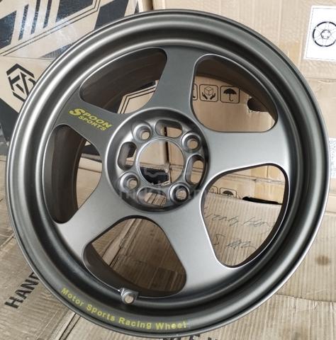 SPORT RIM NEW SPOON 15 Axia Bezza viva blm city - Car Accessories ...