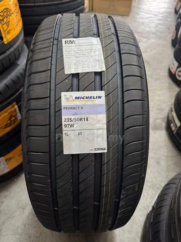 Tayar baru Michelin primacy 4 235/50/18 tahun 2024 - Car Accessories & Parts for sale in Setia ...