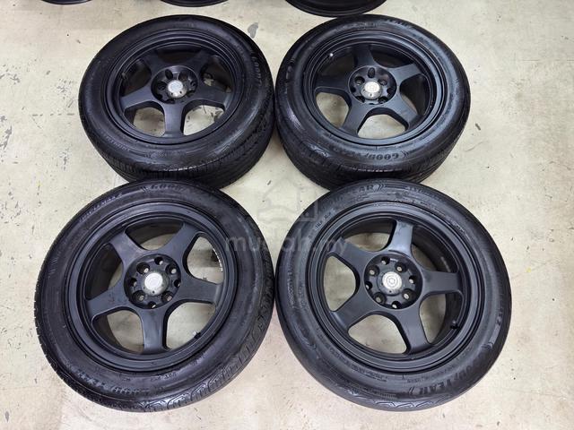 Rim spoon cutting 15 jazz ek eg blm flx siap tayar - Car Accessories ...